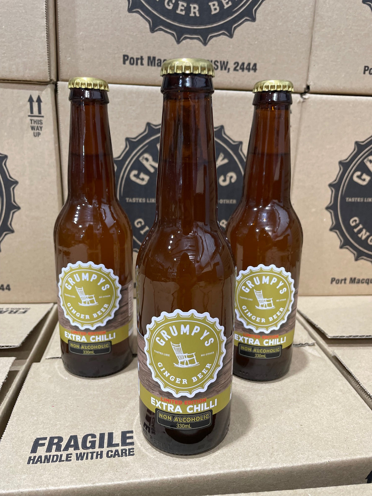 GRUMPY'S GINGER BEER - 6 PACK – Grumpy's Ginger Beer