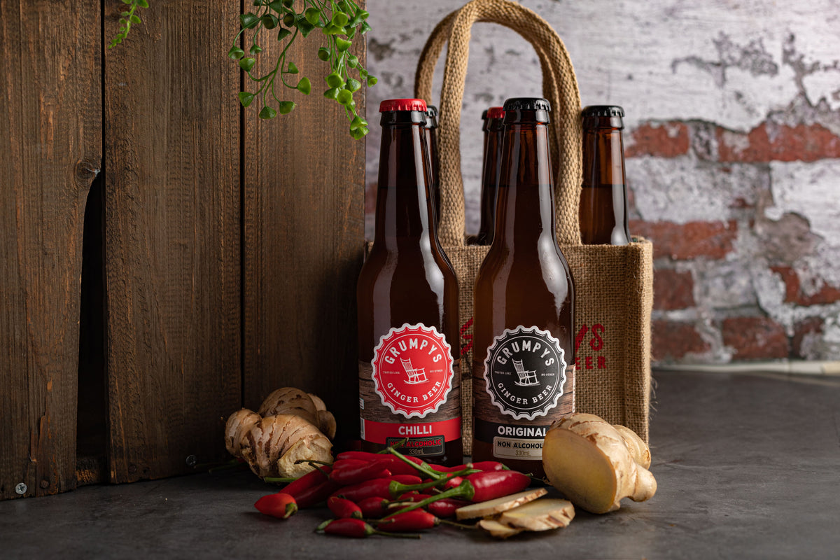 GRUMPYS GINGER BEER - CARTON – Grumpy's Ginger Beer